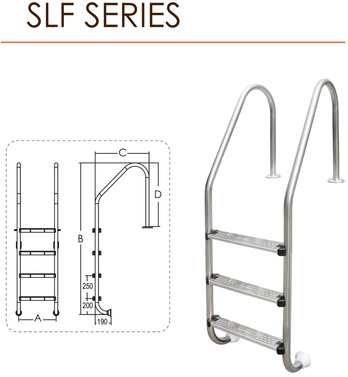 Emaux SLF Series Ladder