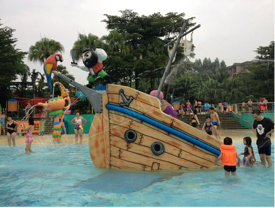 Aqua Play Pirate Ship Slide