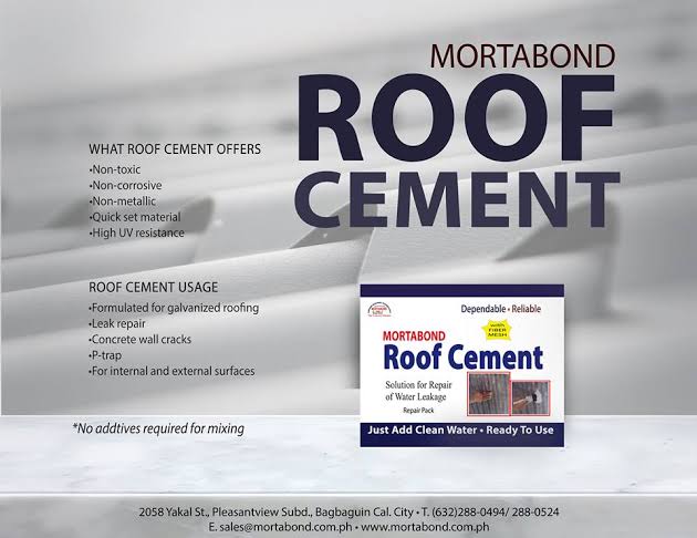 Mortabond Roof Cement